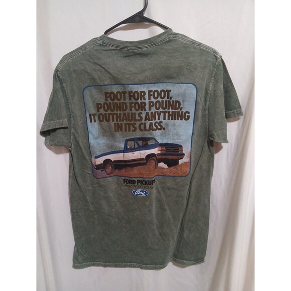 Ford | Shirts | Ford Mens Ford Pickups Built Ford Tough Foot For Foot ...